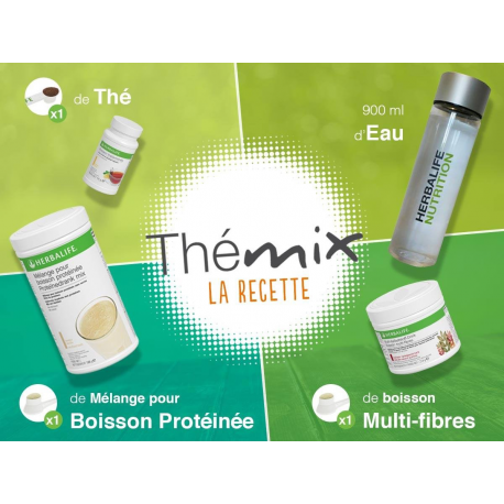 Pack minceur Thémix Herbalife Nutrition. Pack de 3 produits avec 1 thé ...